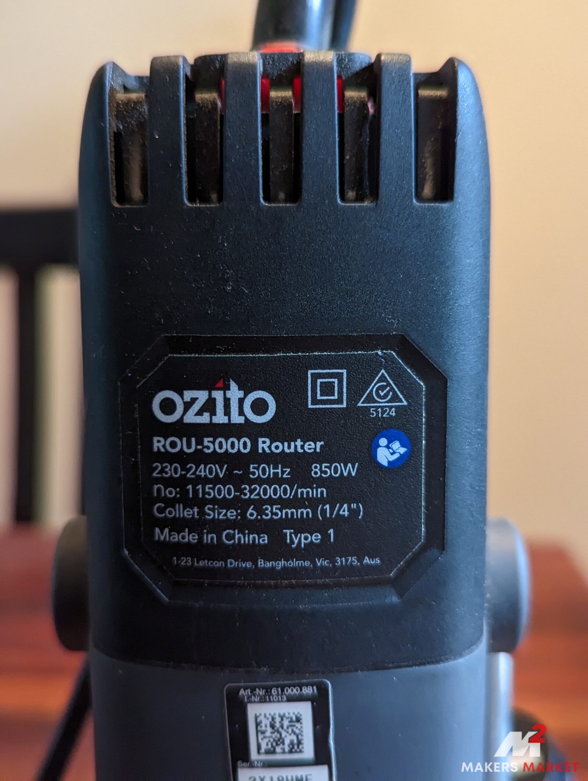 Ozito Router ROU-5000 — Makers Market