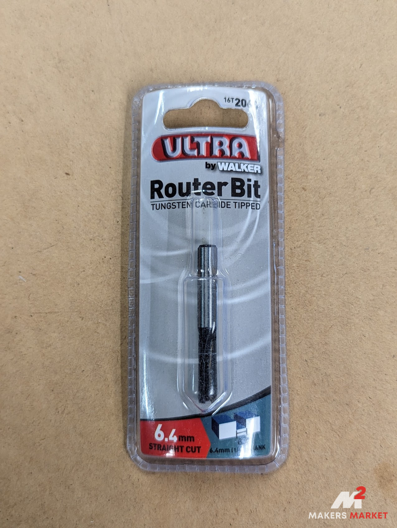 Ultra 6.4mm Straight Router Bit — Makers Market