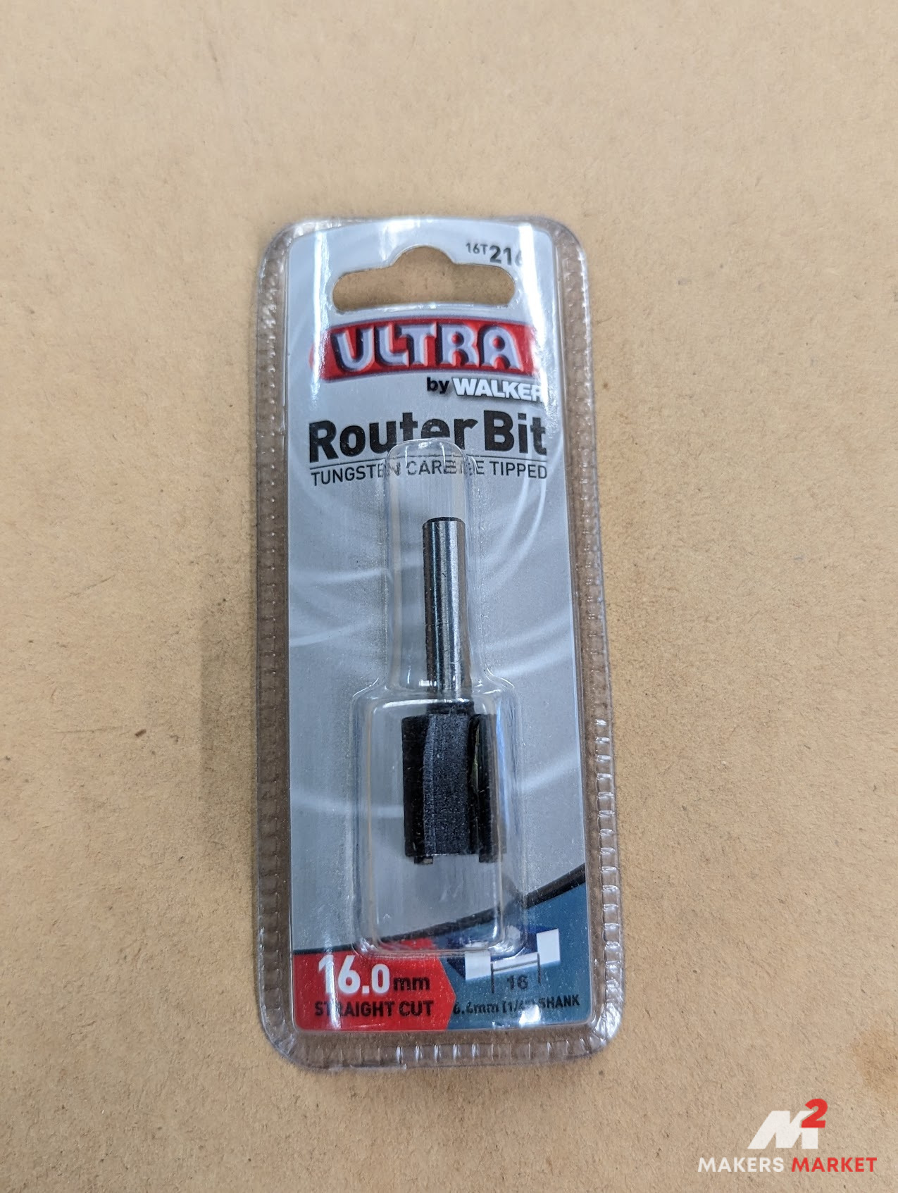 Ultra 6.4 x 16mm Straight Router Bit — Makers Market