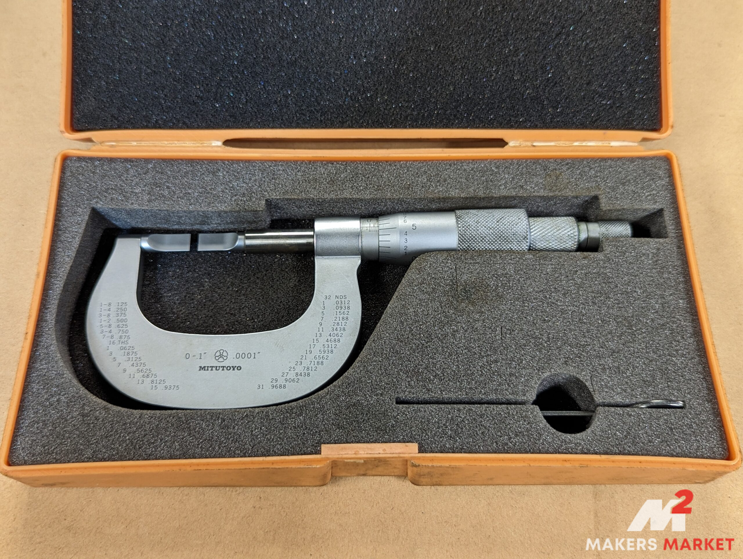 Mitutoyo Blade Micrometer — Makers Market
