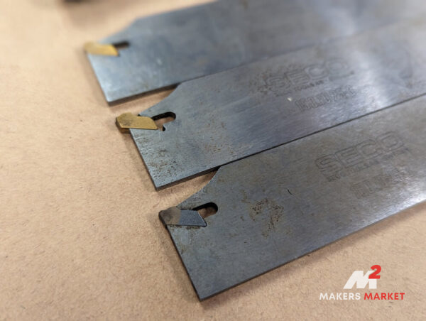 SECO Used Lathe Parting Blades — Makers Market