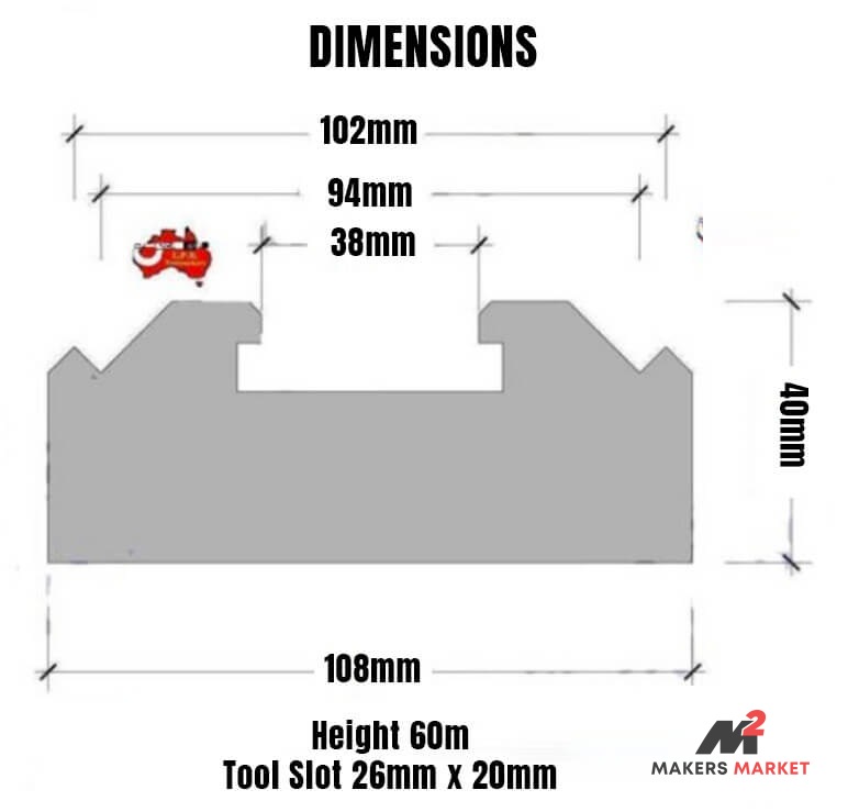 Toolpost Holder TYPE BR — Makers Market
