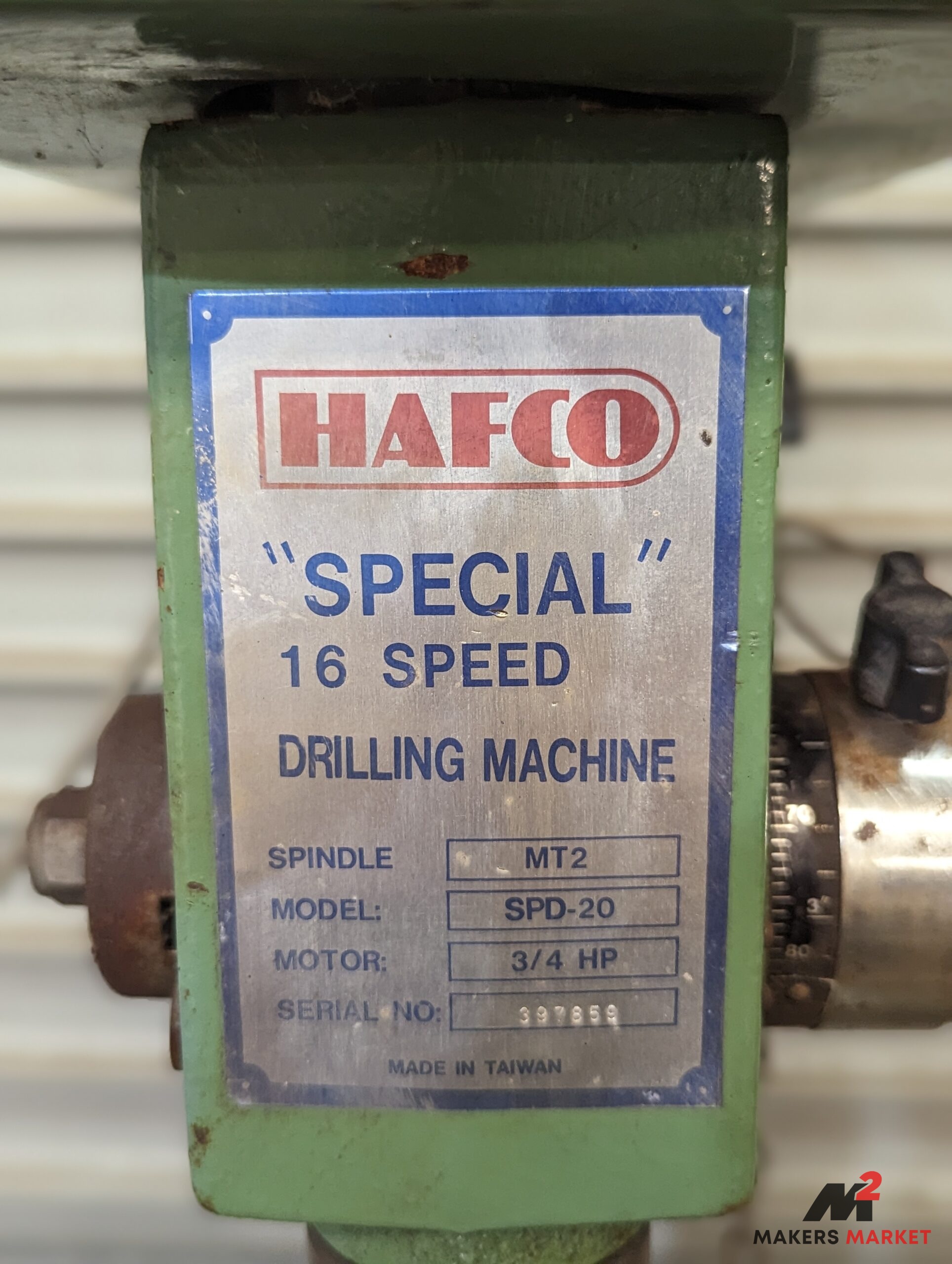 Hafco SPD-20 Drill Press — Makers Market
