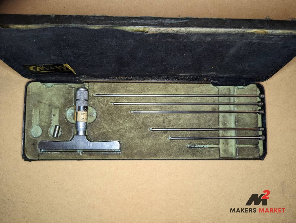 Moore & Wright Depth Micrometer — Makers Market