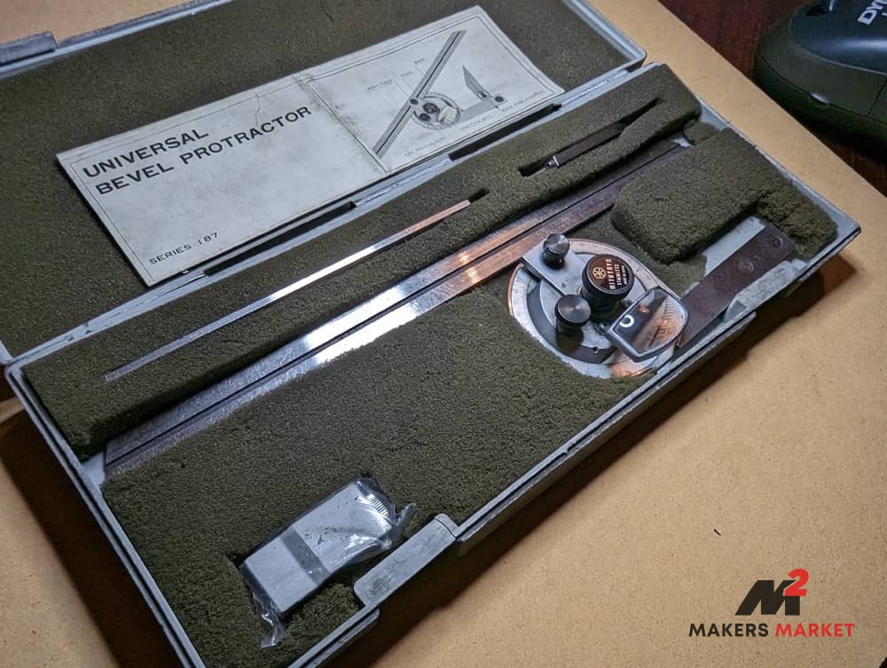 Mitutoyo Universal Bevel Protractor — Makers Market