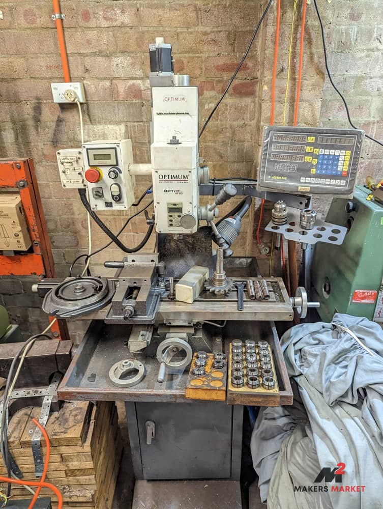 Optimill BF-20LV Mill — Makers Market