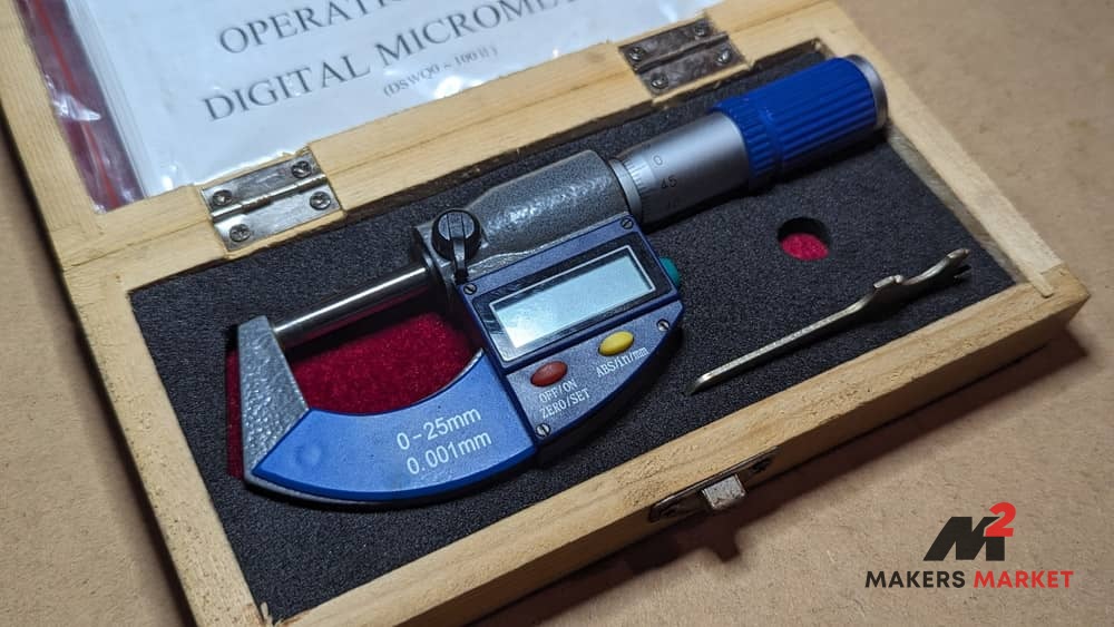 Digital Micrometer 25mm — Makers Market