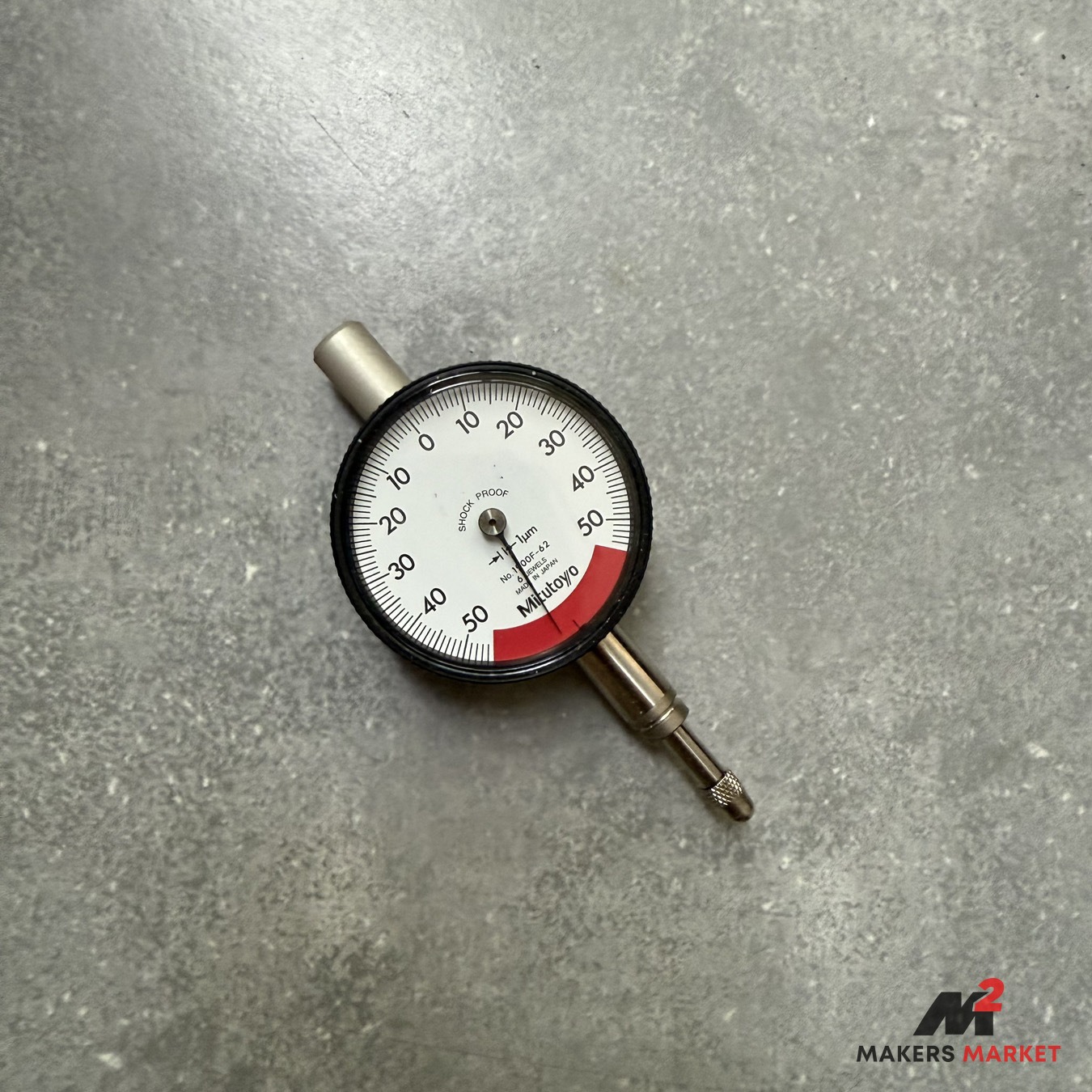 Mitutoyo 0.001mm Dial Indicator Comparator No.1900F-62 — Makers Market