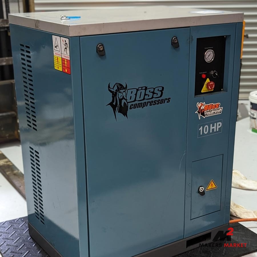 10HP 48CFM Boss Silent Air Compressor - Refurbished — Makers Market AU