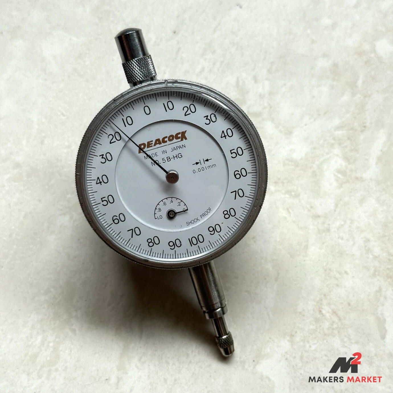 Peacock Dial Gauge No.5B-HG — Makers Market AU