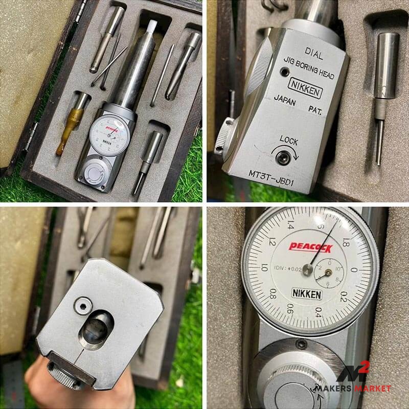 Nikken Dial Jog Boring Head MT3T-JBD1 — Makers Market
