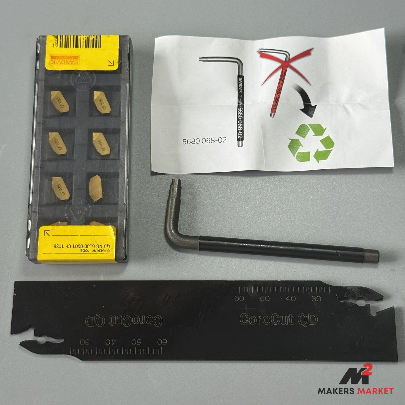 Sandvik CoroCut Parting Blade Kit QD-NN2G60-25A — Makers Market AU